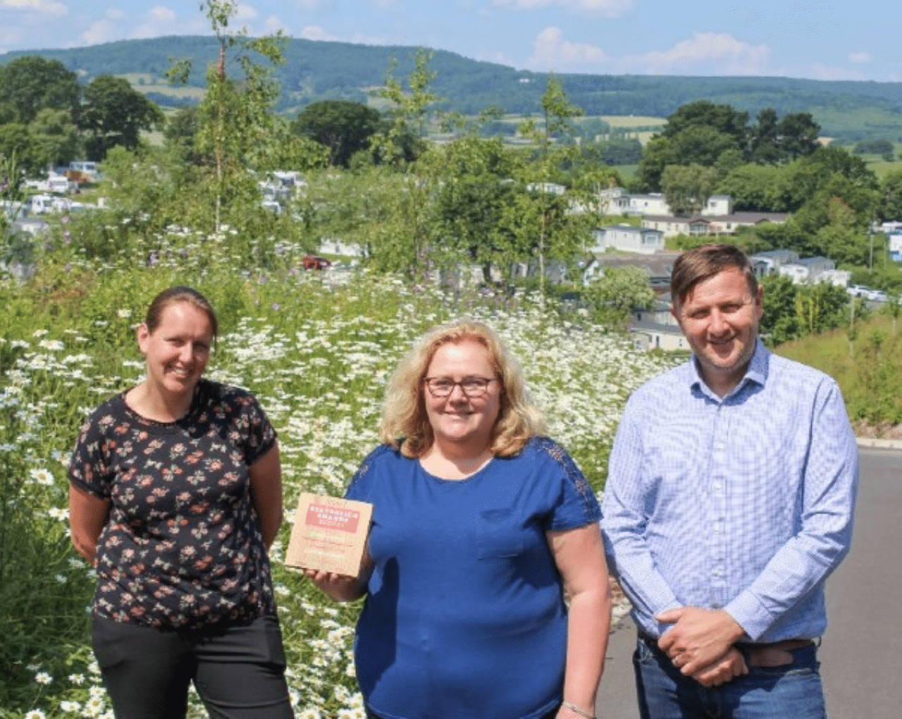 Cofton Holidays scoops award for best caravan and camping facilities