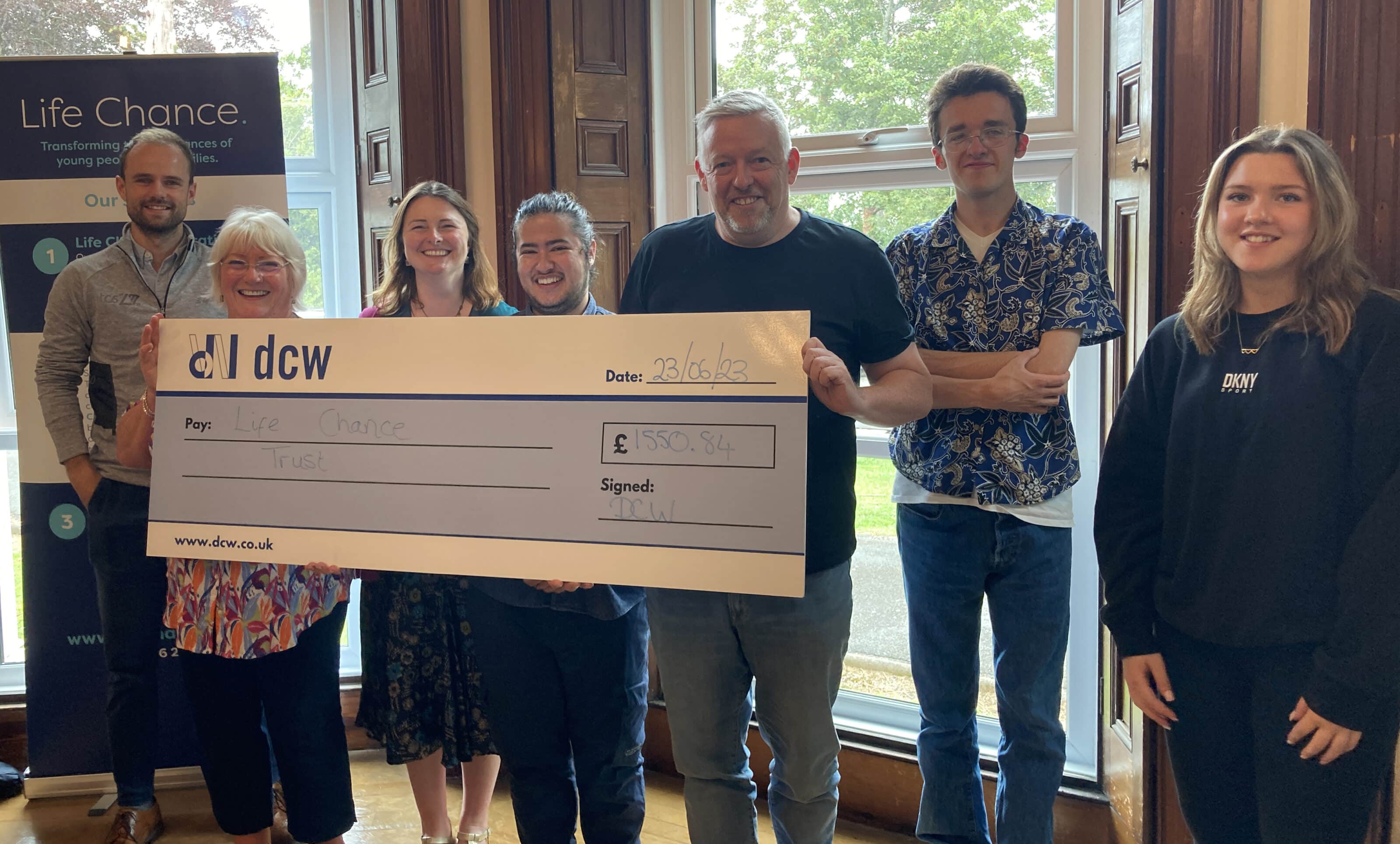 Devon recycling firm DCW Polymers raises over £3,000 for local ...
