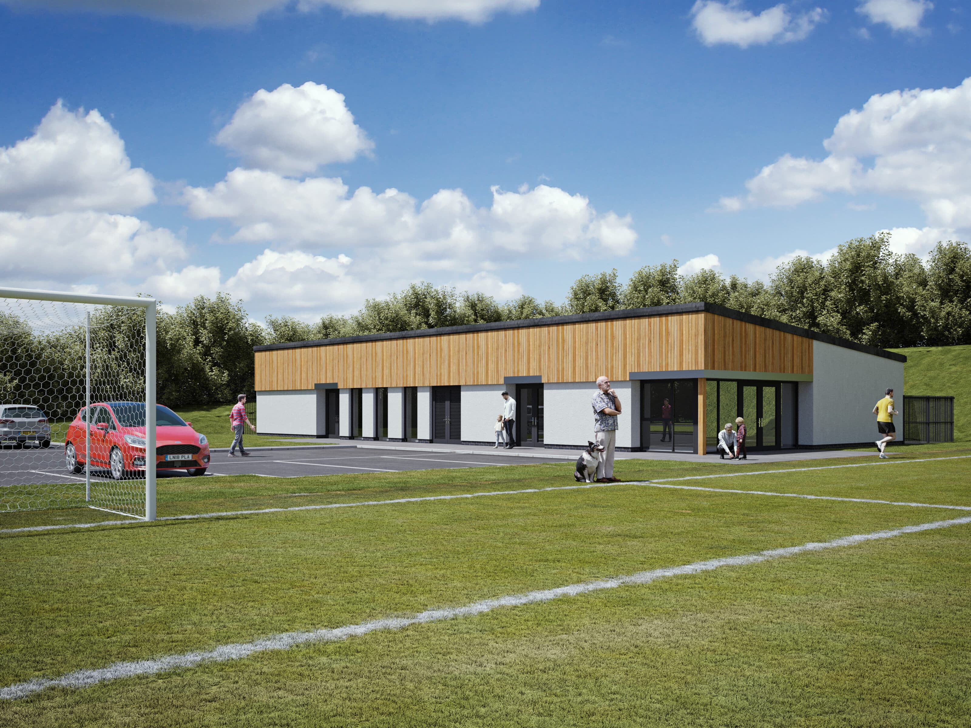 Construction Begins on Exmouth Town Football Club's Spectacular New ...